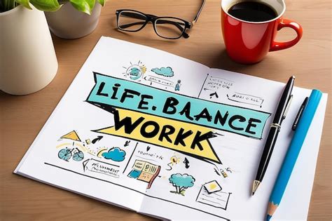 Premium Photo Worklife Balance Tips