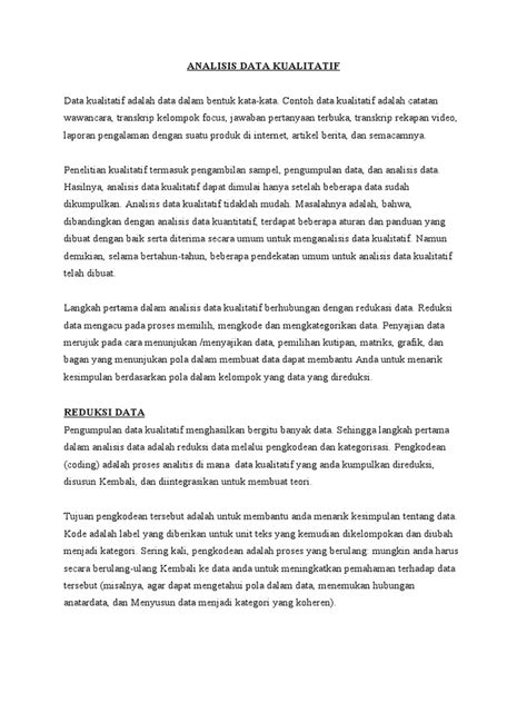 Detail Contoh Coding Data Dalam Penelitian Kualitatif Koleksi Nomer 38