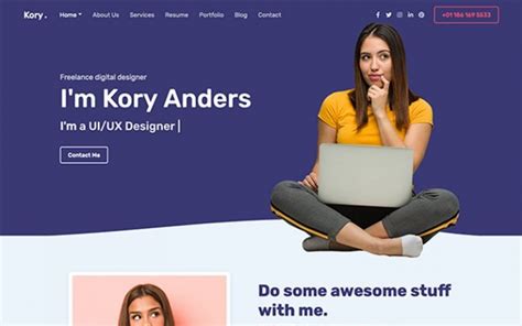 30 professional html and css resume templates for free download and
