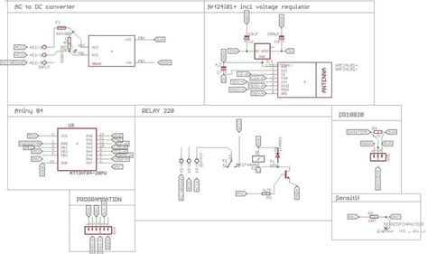 bug with attiny84 and nrf24l01 networking protocols and devices