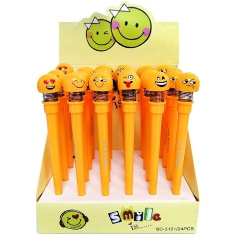 BOLIGRAFO EMOJI DISPLAY 24 PZAS