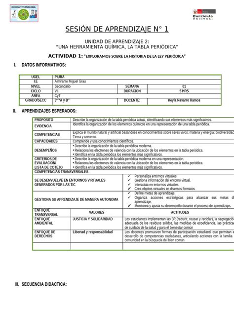 A 3º Ses Act 1 Cyt Und 2 Sem 1 Pdf