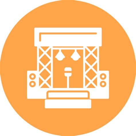 Stage Free Entertainment Icons