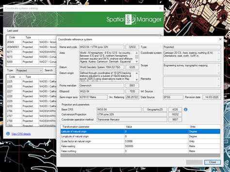 Spatial Manager For Autocad Features