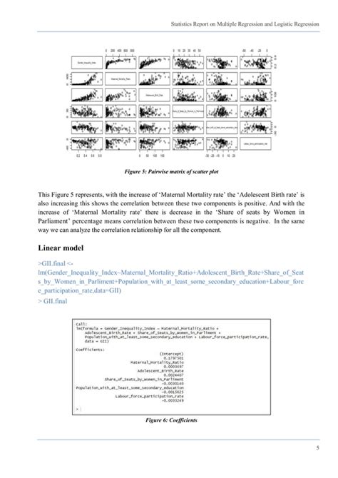 Statisticsregressionproject Pdf