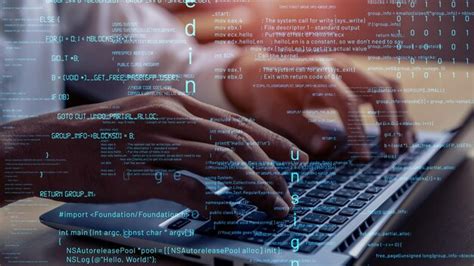 premium photo conceptual programming and coding of future software