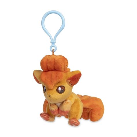 Vulpix And Alolan Vulpix Parallel Pairs Two Plush Key Chain Pokémon Center Official Site