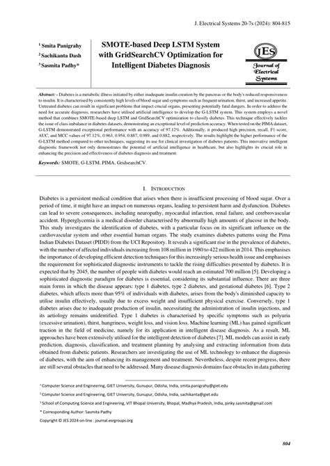 Pdf Smote Based Deep Lstm System With Gridsearchcv Optimization For