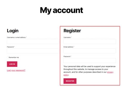 Woocommerce How To Set Up Accounts And Privacy Settings Learnwoo