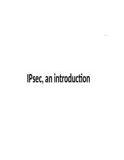 Understanding IPsec: Encryption & Security Protocols | Course Hero