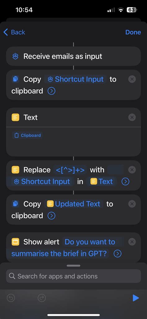 Extracting Text From Html Emails For Chatgpt Rshortcuts