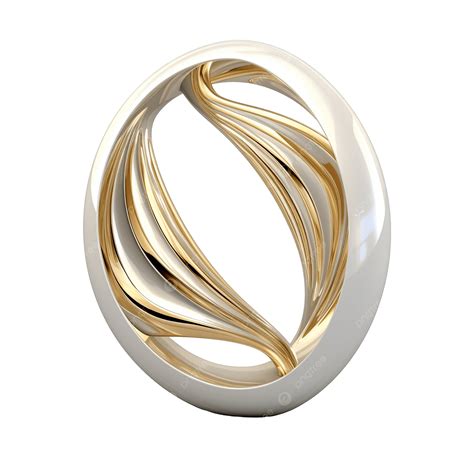 Ellipsoid Abstract Shape 3d Illustration Abstract Shape Geometric