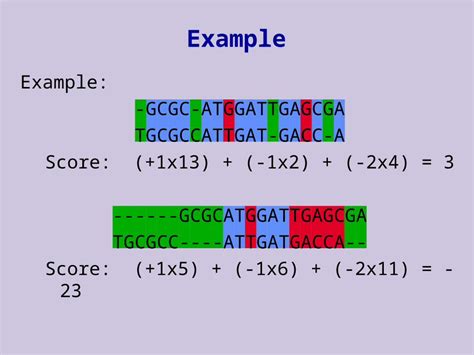 ppt class 2 basic sequence alignment sequence comparison much of