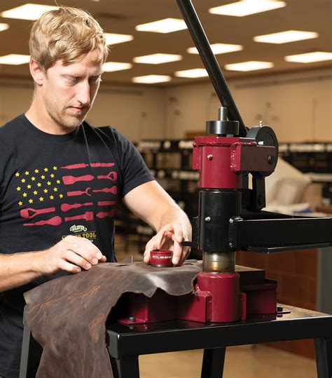 Hand Operated Leather Clicker Presses For Efficiency Weaver Leather