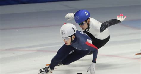 박지원 쇼트트랙 월드컵 6차 대회 3관왕… 남자부 종합 우승