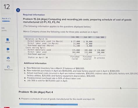 solved required information problem 15 2a algo computing