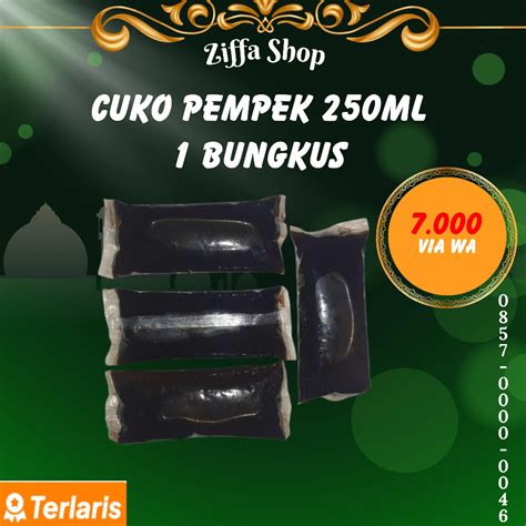 Jual Cuka Cuko Plastik 250ml Kuah Pempek Sony Empek Soni Mpek Son Haji Lampung Shopee Indonesia