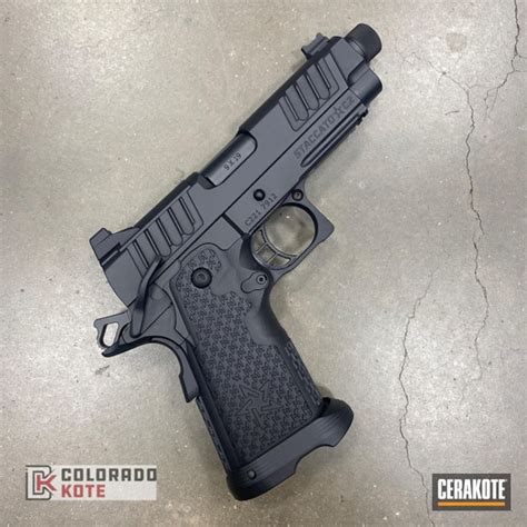 Stacatto Protected Using H 146 Graphite Black Cerakote