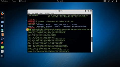 linux password hash cracking youtube