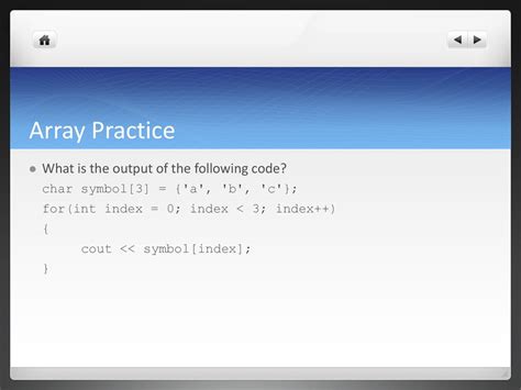 Arrays November Ppt Download
