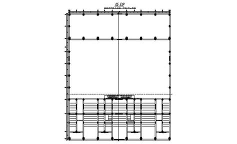Roof Formwork Design In Detail Autocad 2d Drawing Cad File Dwg File