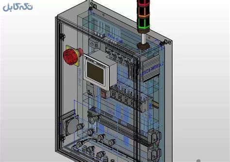 طراحی و نقشه کشی انواع تابلو برق های صنعتی تکه‌کابل