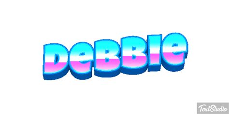 Debbie Name Animated  Logo Designs