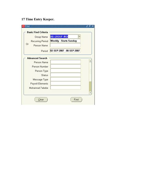 Oracle Ebs Otl Setup Document DOC