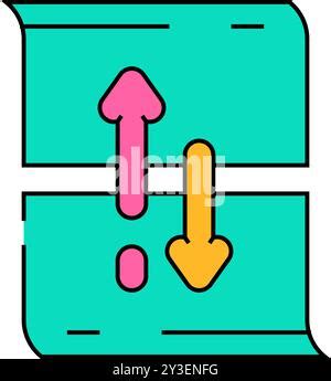 Scroll Hijacking Ux Ui Design Icon Doodle Illustration Stock Vector Image Art Alamy