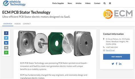 ecm pcb stator tech on linkedin emobility pcbstator printstator