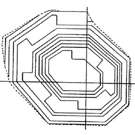 Final Stage Of The Search By The 3 D Lerchs Grossman Algorithm