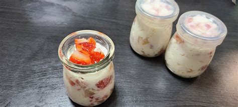 부드러운 딸기우유푸딩 만들기