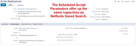 Email Netsuite Sql Queries Like Saved Search