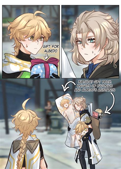 Happy Birthday Albedo Genshin Impact Hoyolab