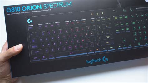 Logitech G810 Orion Spectrum Unboxing German Deutsch Youtube