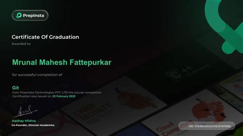 Git Certification Learning Versioncontrol Prepinsta Careergrowth