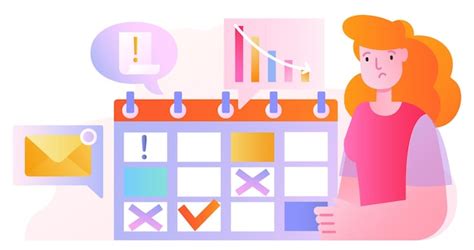 Premium Vector Concept Of Procrastination