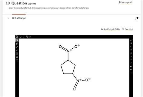 Solved 10 Question 1 Point Draw The Structure For