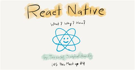 สรุปเรื่อง React Native ที่แชร์ในงาน Ios Dev Meetup 4 Nextflow