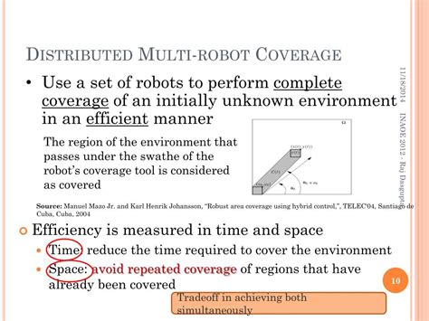 Ppt Multi Agent Coordination For Multi Robot Task Allocation And Area