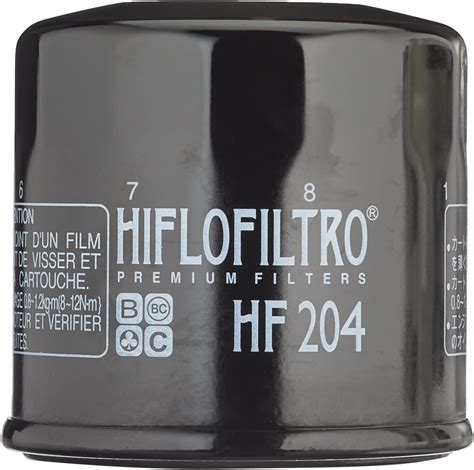 Amazon.com: HiFloFiltro HF204C Chrome Standard Premium Oil Filter, Single