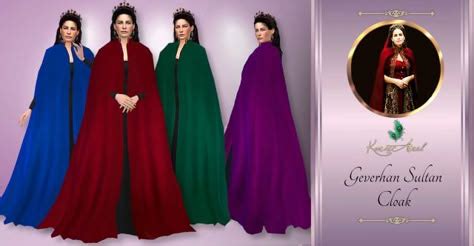 Sims 4 Cloak Cc