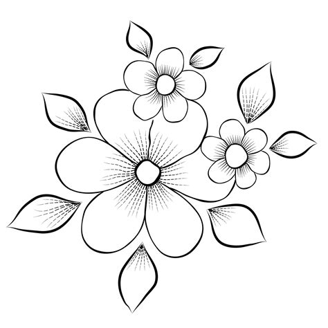 Cool Flower Designs To Draw