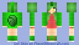 єяεssειiα Treecko Girl Minecraft Skin