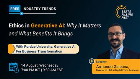 Webinar Ethics In Generative Ai