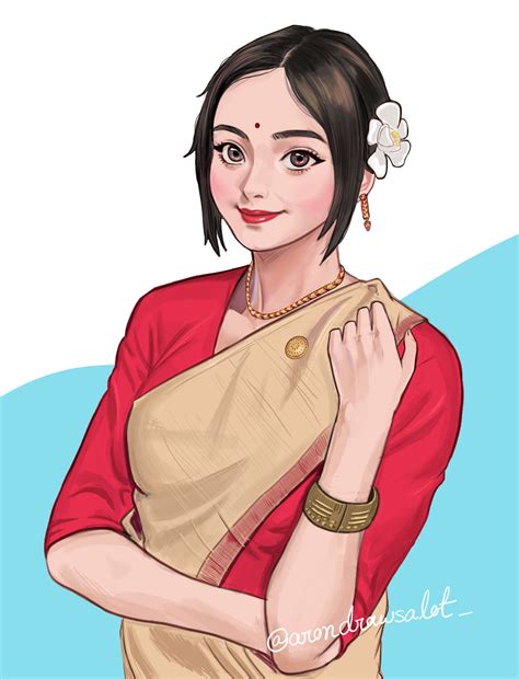Not AI Generated Anime Girl Art R Assam