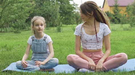 Mom Son Lying Park Dreaming Talking Stock Footage Video Royalty Free Shutterstock