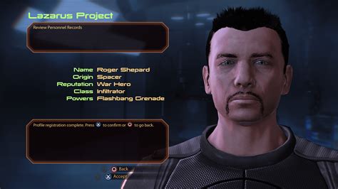 Roger Shepard Infiltrator Spacer War Hero Me2 Le Ps4 R Shareyoursheps