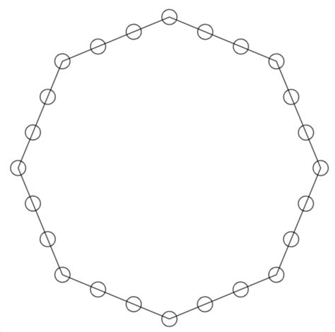 Tikz Pgf Draw Polygon With Circles On All Sides TeX LaTeX Stack