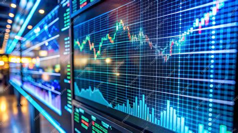 a computer screen with a graph showing the graph of graph graph premium ai generated image